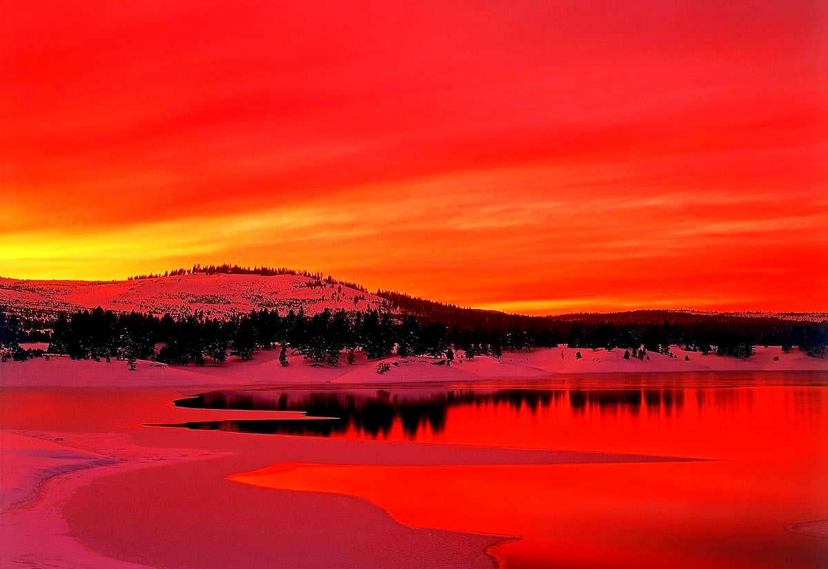 Foto para wallpaper Céu, Natureza, Pôr Do Sol | Baixar Grátis