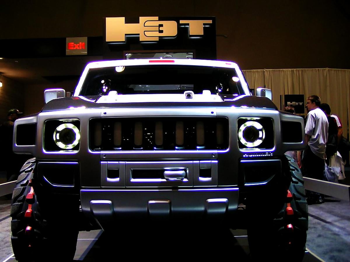 Imagem de plano de fundo Carros, Hummer, Hummer H3 | Baixar Grátis