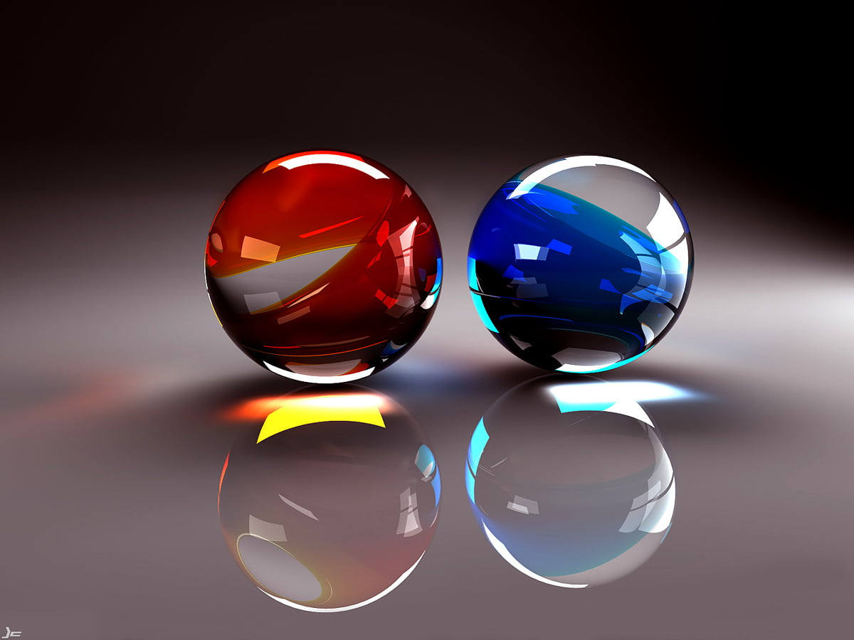 Fundo de tela Vidro 3D, 3D, Arte 3D 🔥 Download Grátis