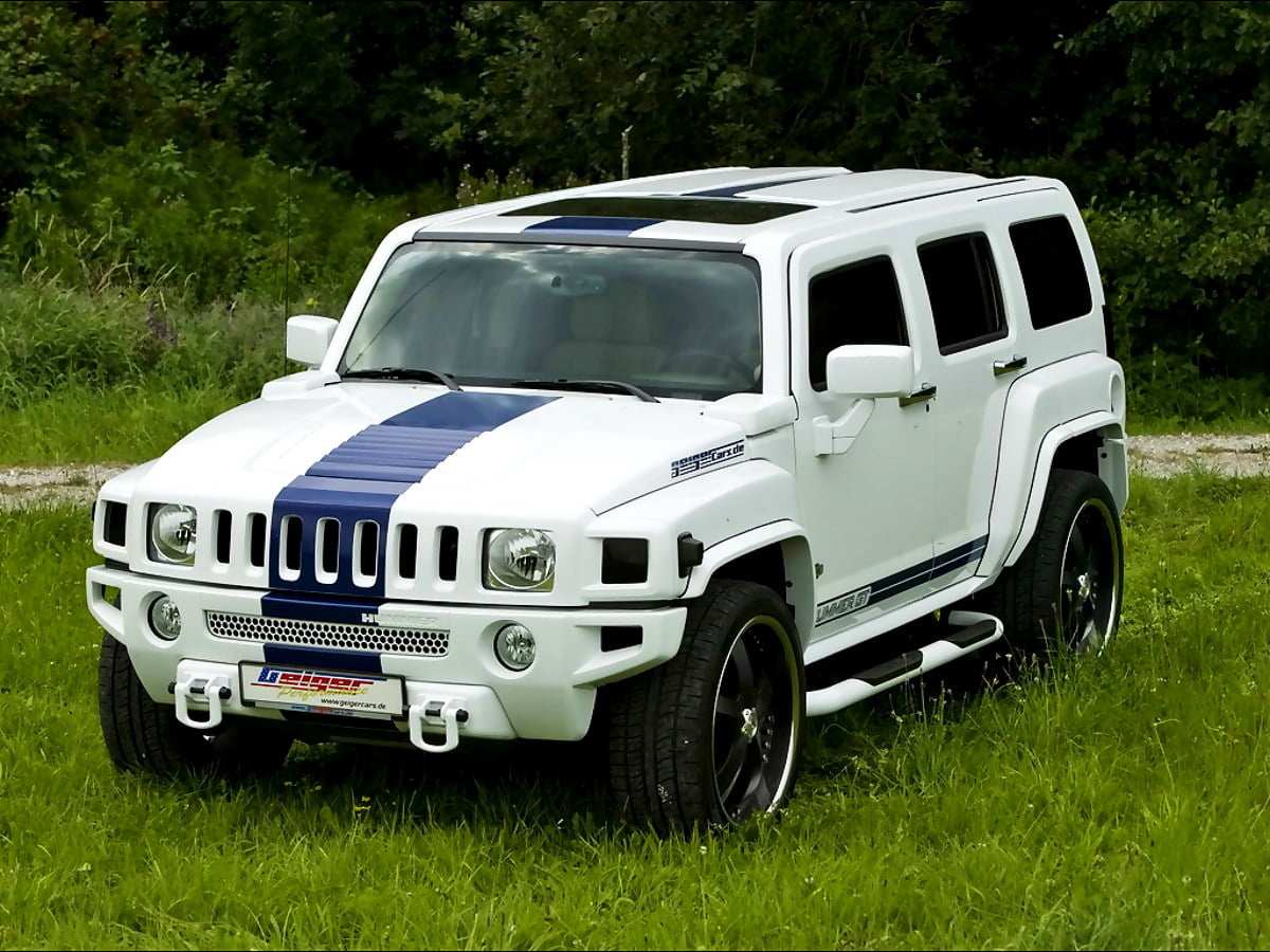 Tela de fundo Carros, Hummer, Hummer H3 | Download Grátis
