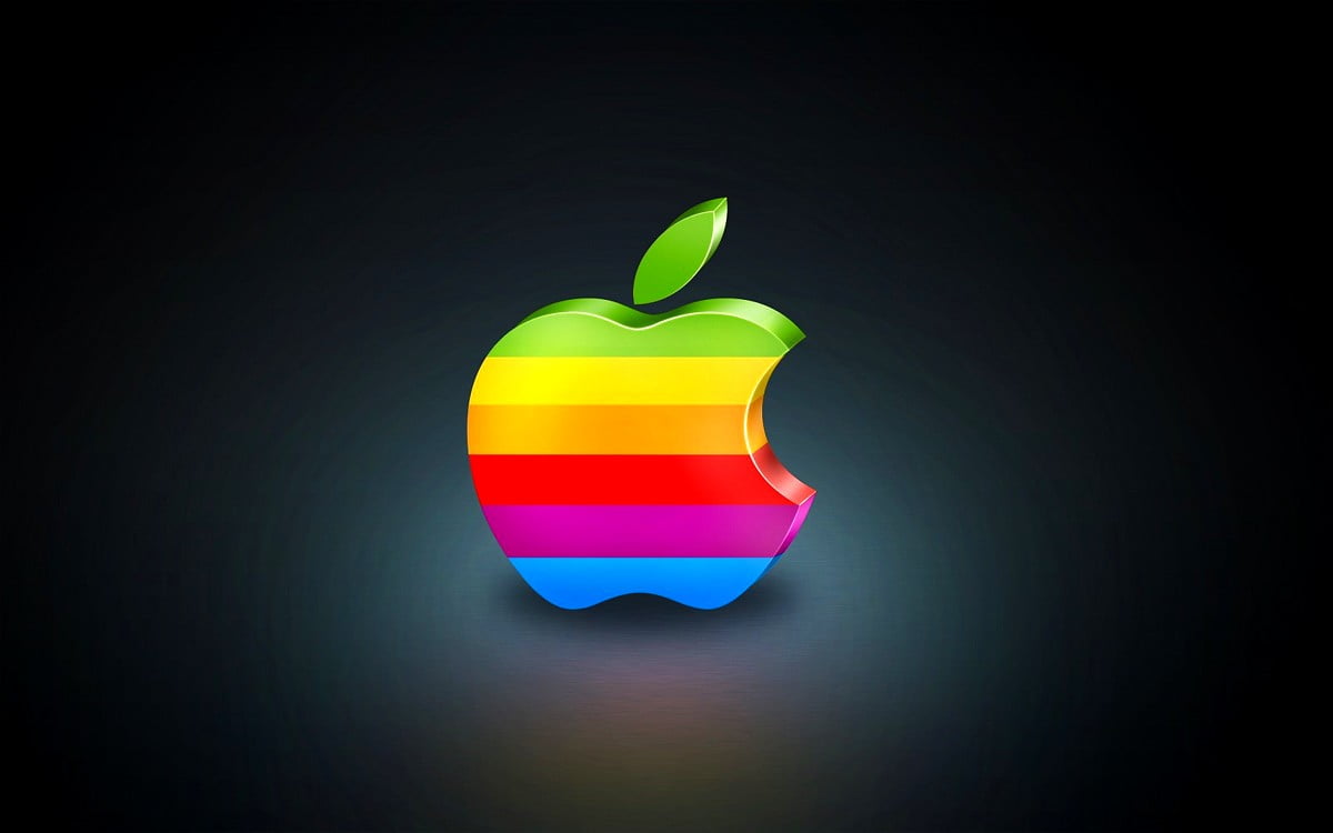 Foto para wallpaper Logotipo Da Apple, Frutas, Abstratos | Download Grátis